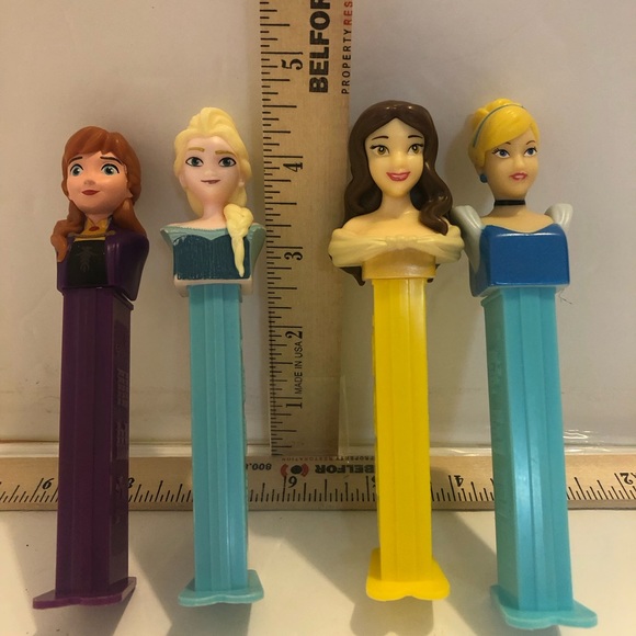 PEZ | Toys | Set Of 4 Disney Princess Pez Dispensers | Poshmark